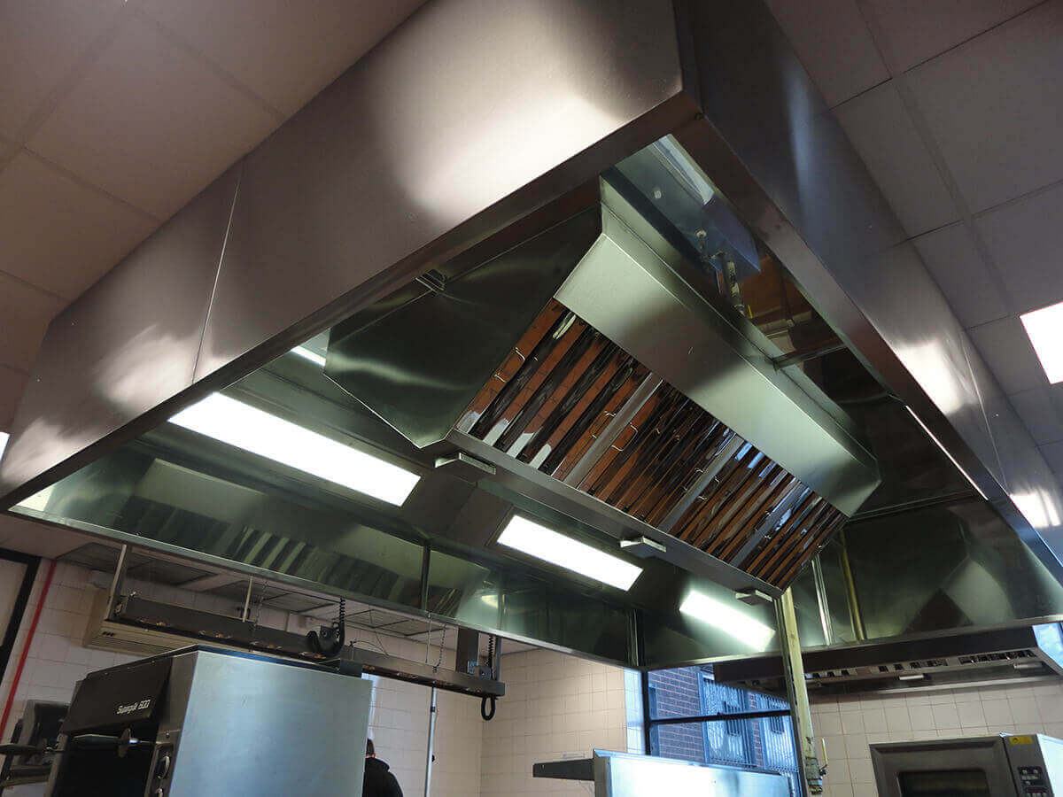 Stainless Steel Kitchen Canopies | Dolphin Fabrications